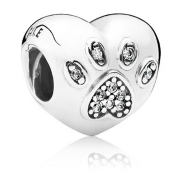 Pandora | Jewelry | Pandora 925 I Love My Pet Dog Or Cat Animal Heart ...